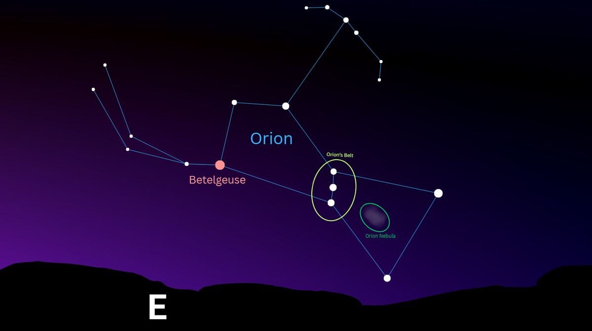 See Orion hunt the half-lit moon on Oct. 12 | Space