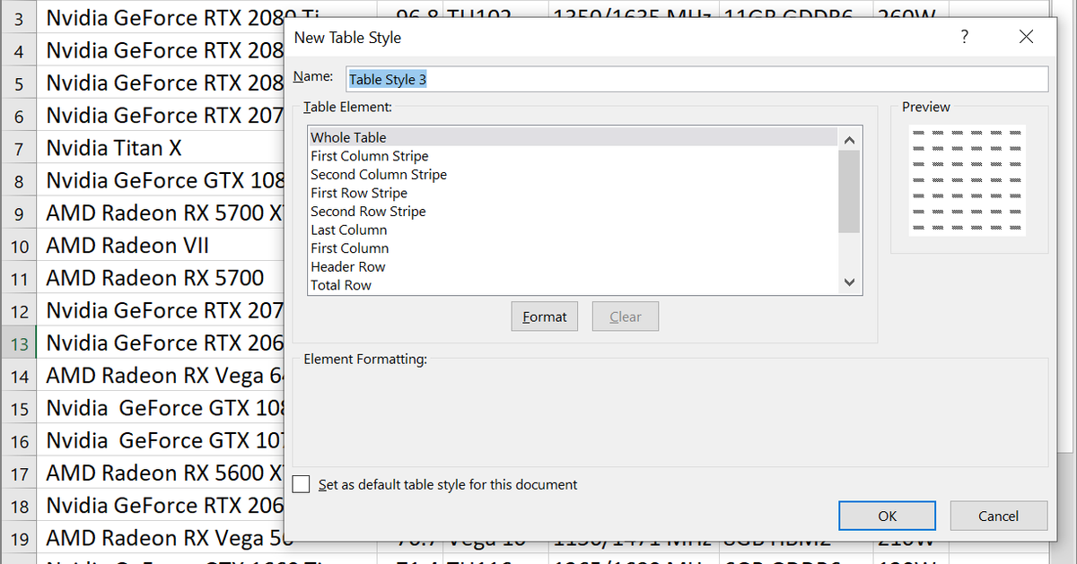 How to Shade Every Other Row in Excel / Google Sheets | Tom's Hardware