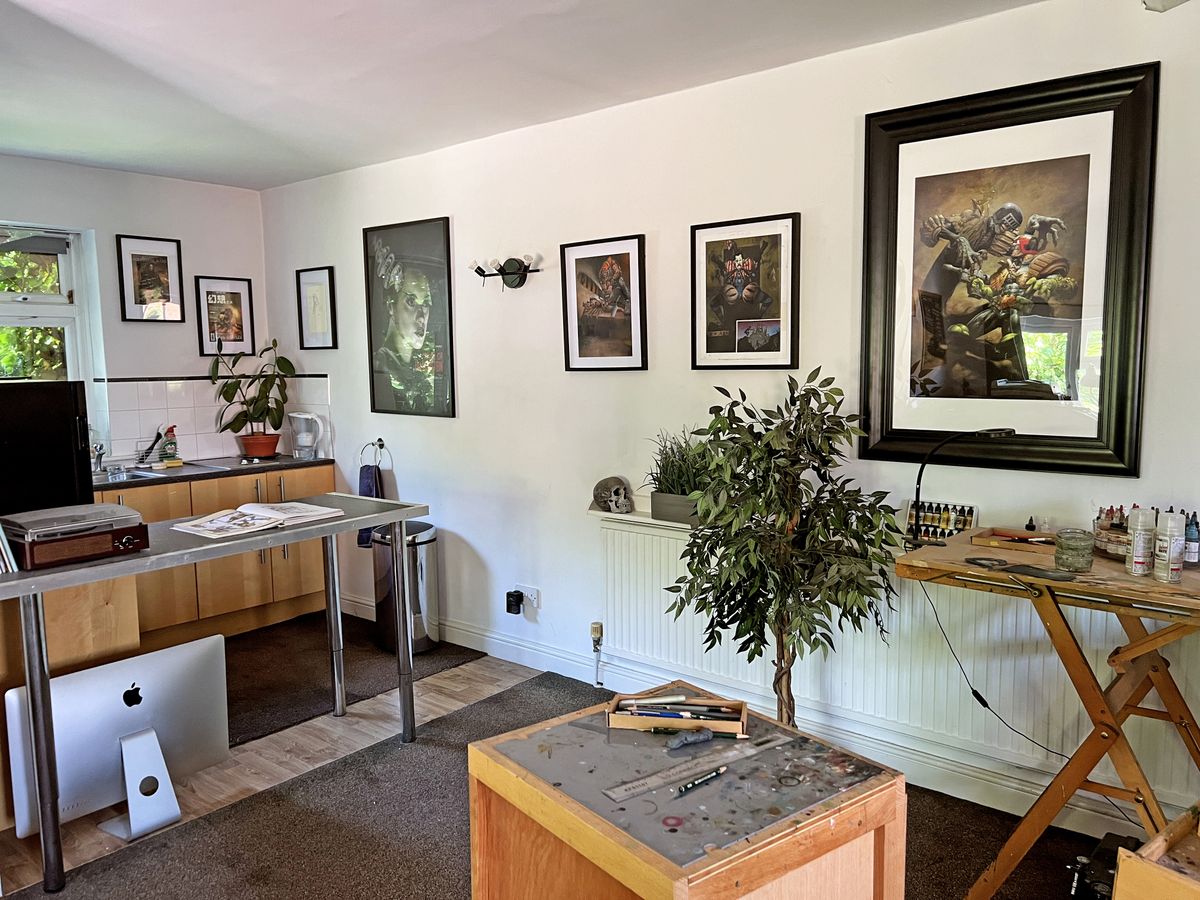 How comics illustrator Greg Staples created his dream art studio ...