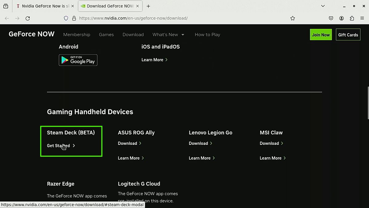 How to play triple-A games on your Steam Deck using Nvidia GeForce Now ...