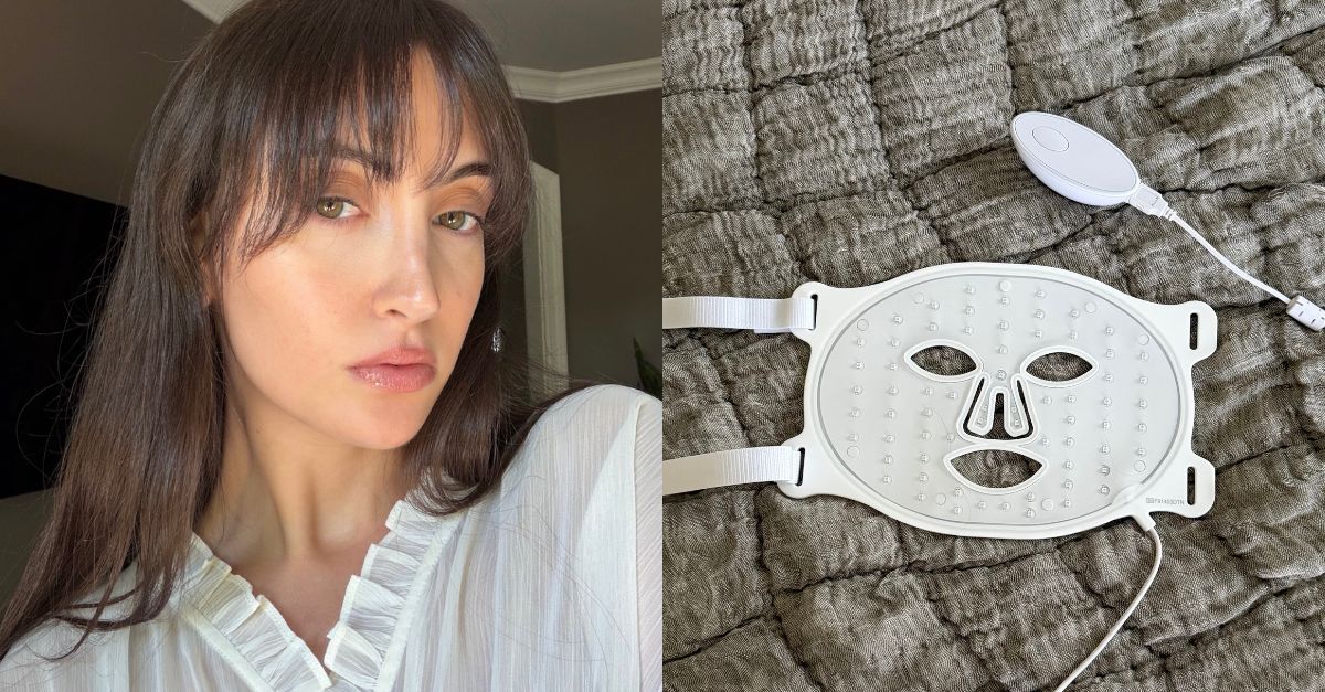 I Wore the Celeb-Approved Omnilux Face Mask for 14 Days | Who What Wear