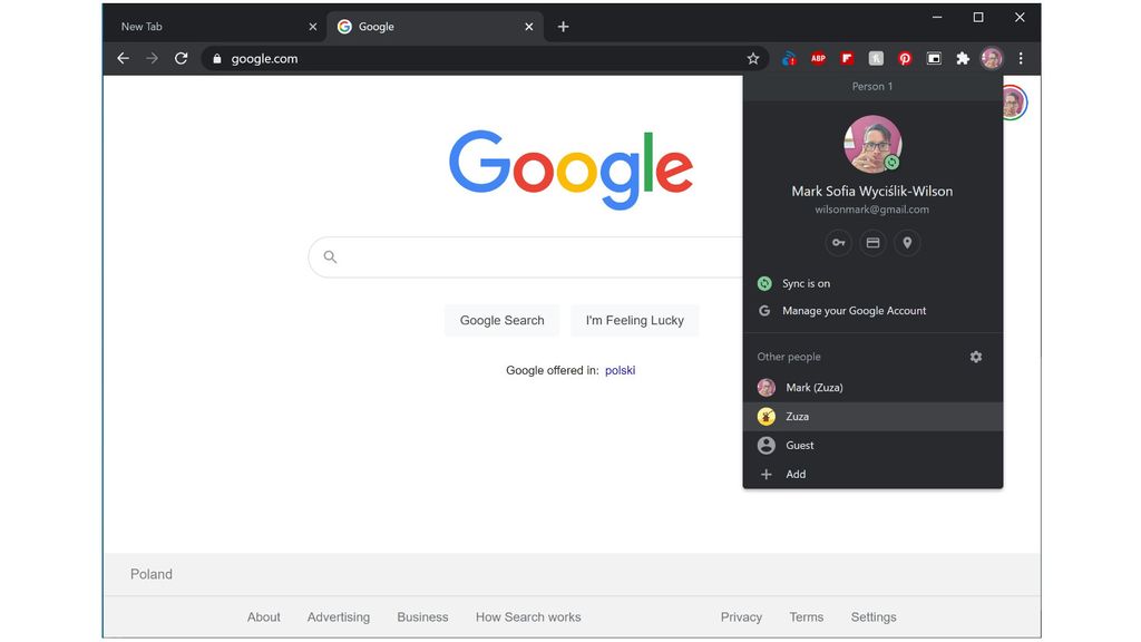 How to use profiles in Chrome to keep work and home separate | TechRadar