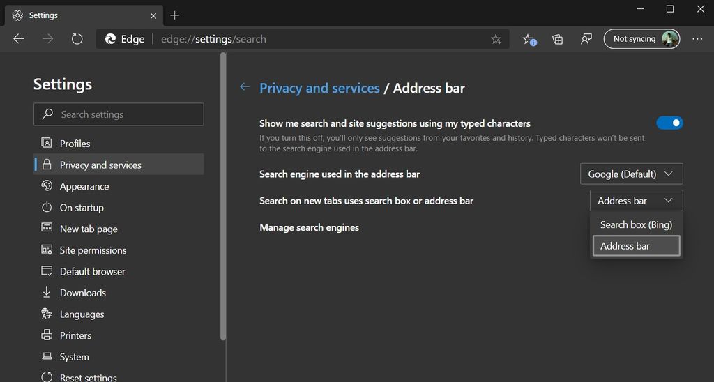 Microsoft Edge will finally let you ditch Bing for Google – here’s how ...