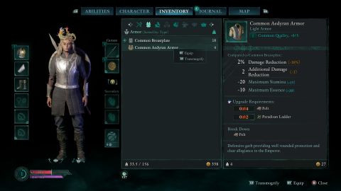 How to change appearance in Avowed with transmog | GamesRadar+