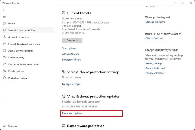 How to get started with Microsoft Defender Antivirus on Windows 11 ...