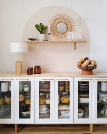 How I upcycled an old IKEA kitchen into a stylish piece of furniture ...