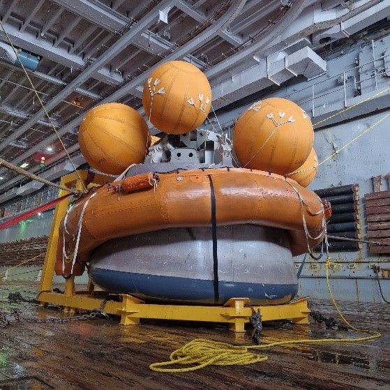 India practices pulling its Gaganyaan astronaut capsule out of the sea ...