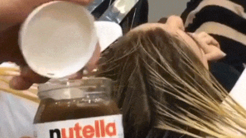 Nutella Hair Dye - How to Dye Your Hair with Chocolate | Marie Claire
