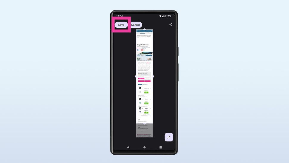 How to screenshot on Google Pixel phones | TechRadar