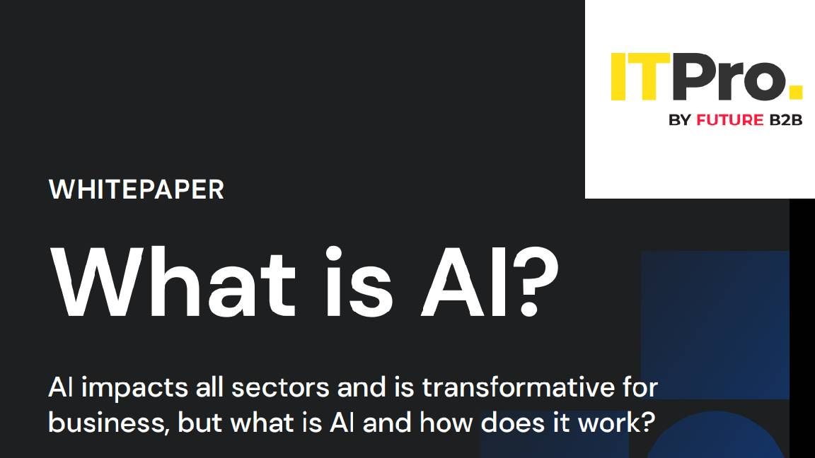 What is AI? | IT Pro