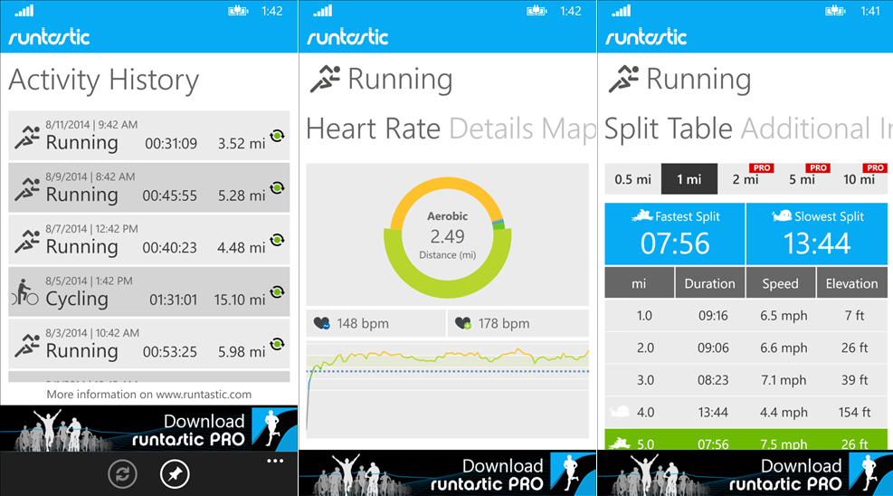 Official Runtastic apps get updated with a bunch of new features ...