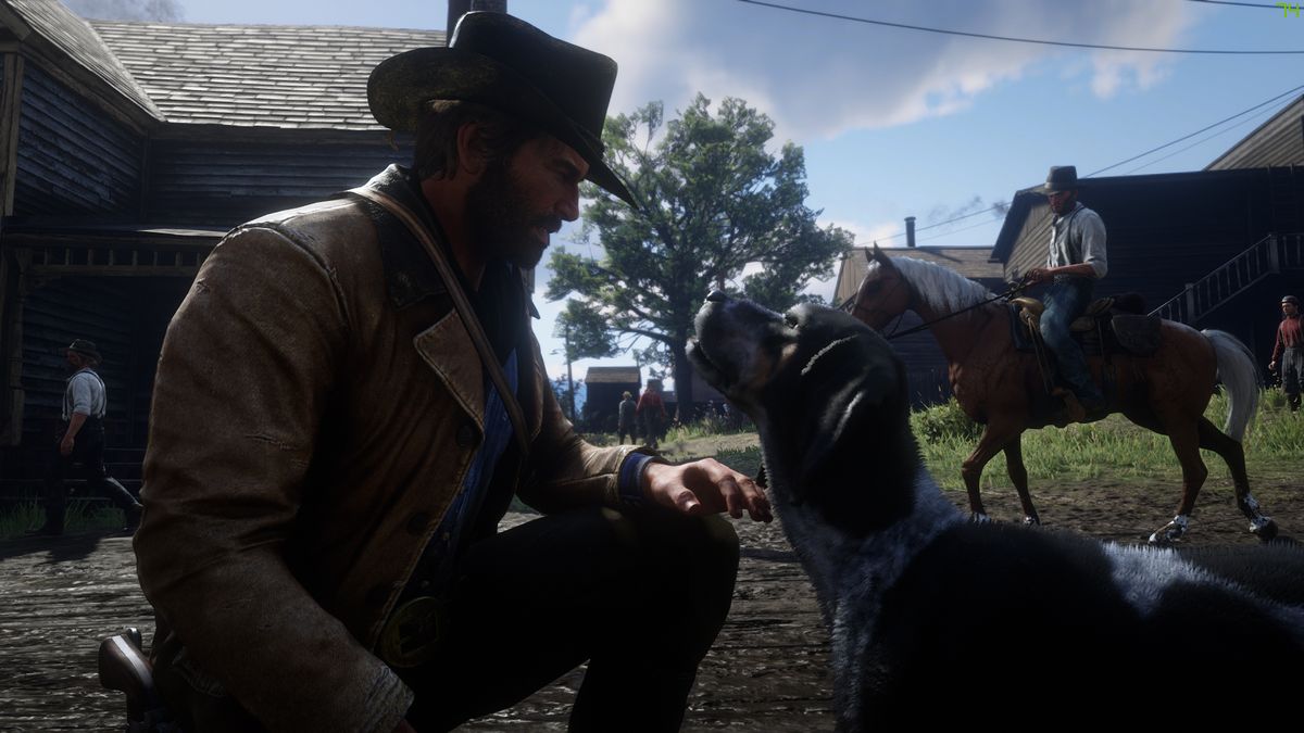 When everyone is having tech problems with RDR2 but it's running great ...