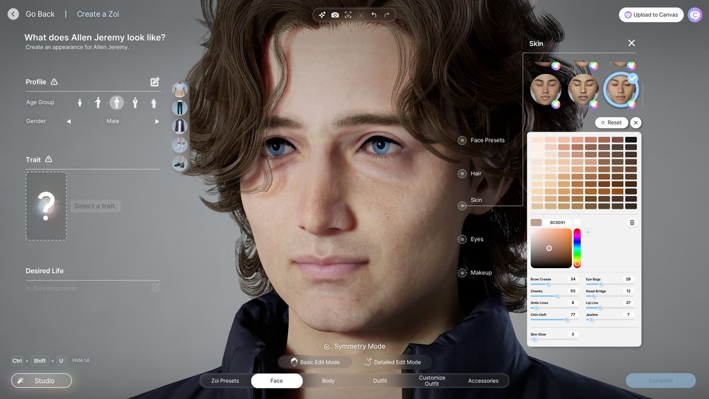Inzoi Character Studio tips: how to make more realistic Zois | PC Gamer