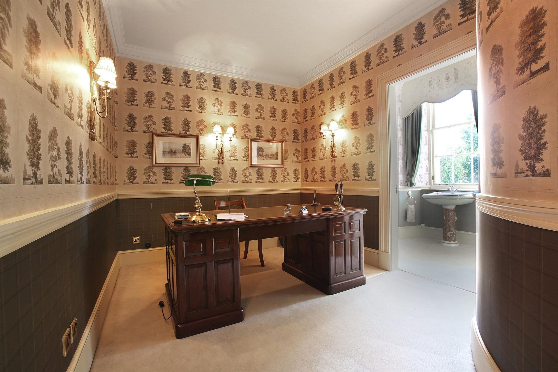 An idyllic Georgian home in Scotland with its own loch, complete with ...