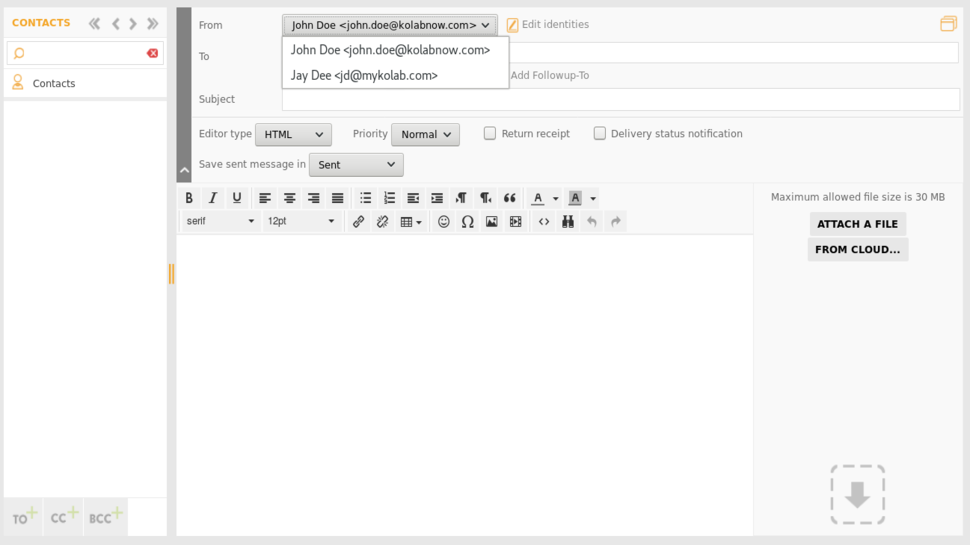 Kolab Now secure email review | TechRadar