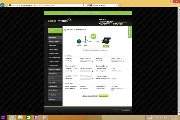 Amped Wireless TAP-R2 Router Review | Tom's Guide