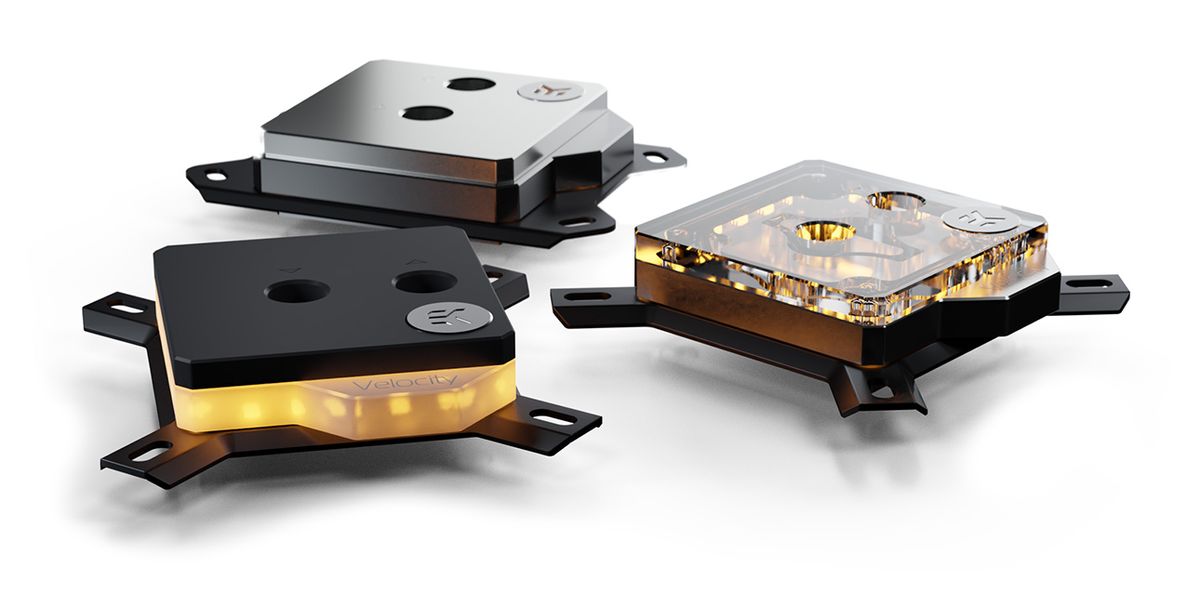 EK Water Blocks Unveils an Elegant CPU Coolers Line | Tom's Hardware