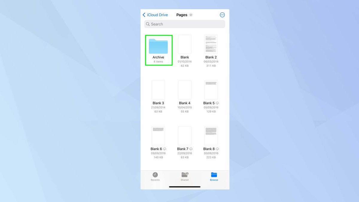 How to create and open zip files on iPhone | Tom's Guide