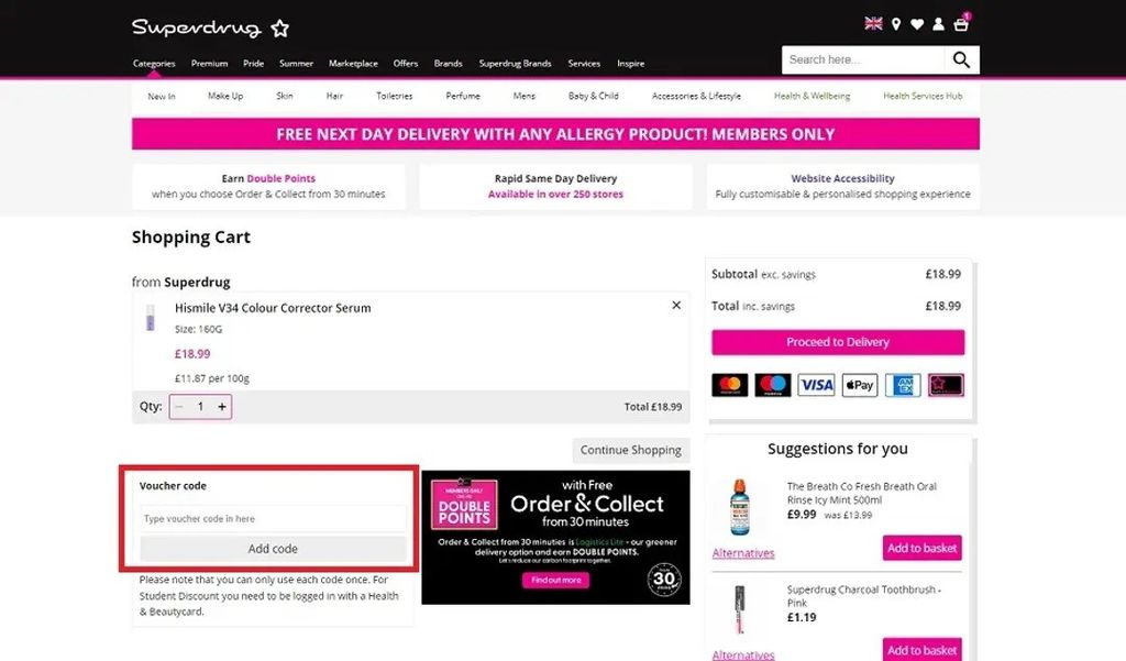 Superdrug Discount Codes | 20% OFF Off in September 2025 | MyVoucherCodes
