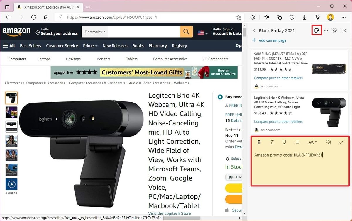 How to save time and money with Microsoft Edge on Black Friday 2021 ...