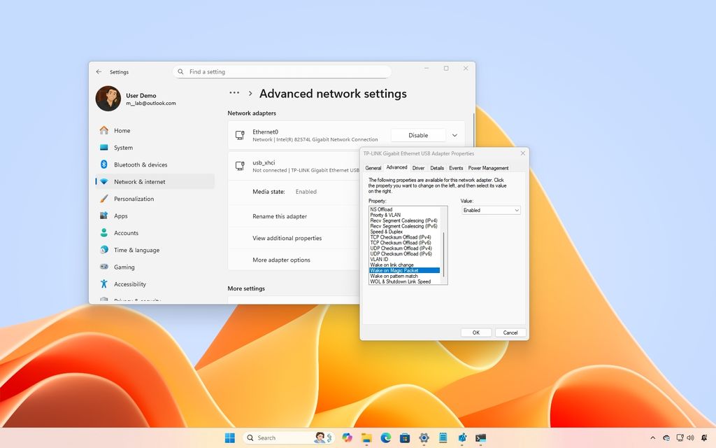Set up Wake on LAN on Windows 11 | Windows Central