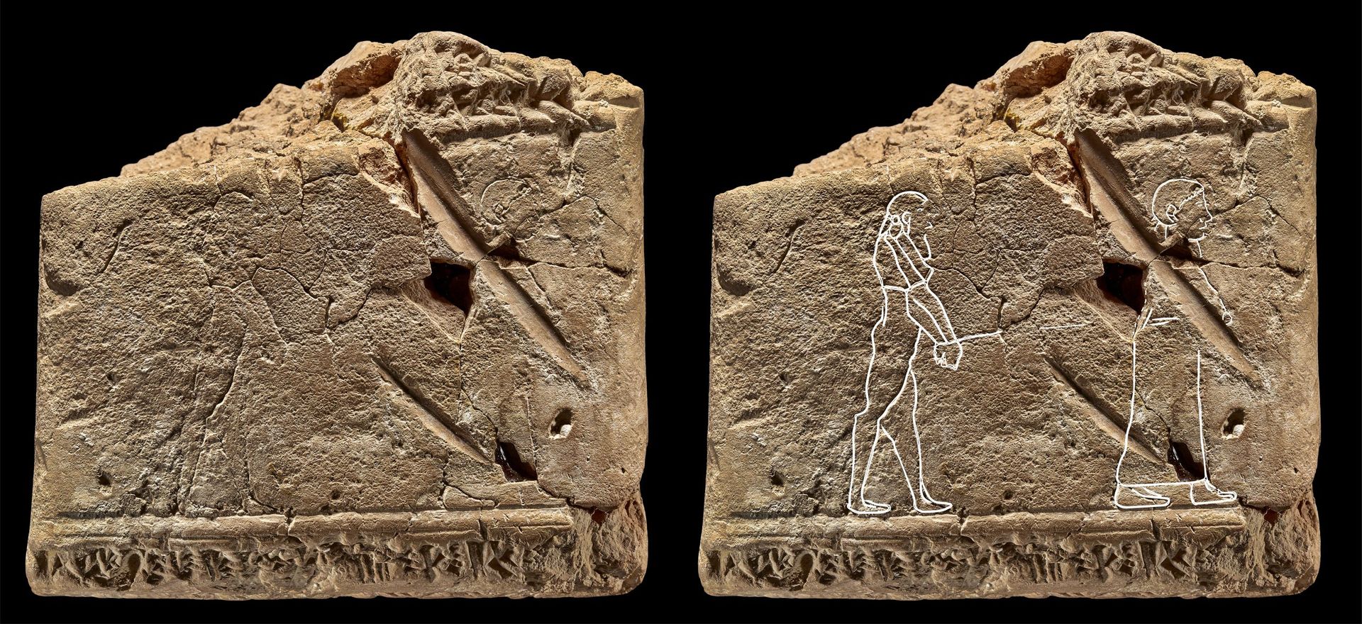 Oldest ghost drawing discovered on Babylonian exorcism tablet | Live ...