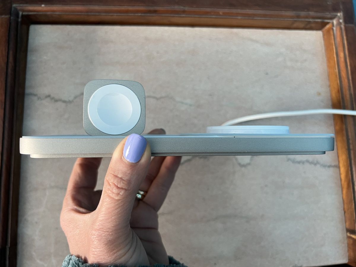 NOMAD Base One Max MagSafe Charger review: Elegant double duty charger ...