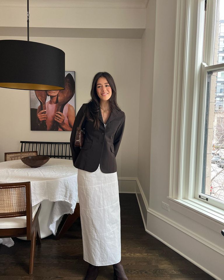 White Skirts Are A Spring 2024 Staple—Shop The Chicest Styles Here | Who What Wear