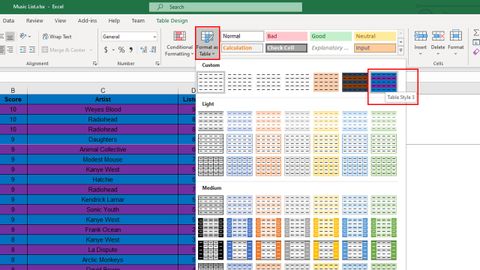 How to alternate cell colors in Microsoft Excel | Laptop Mag