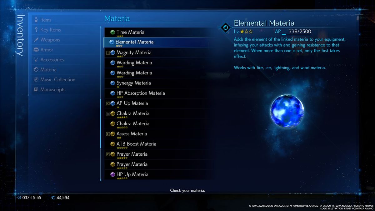 Final Fantasy 7 Remake materia guide | PC Gamer