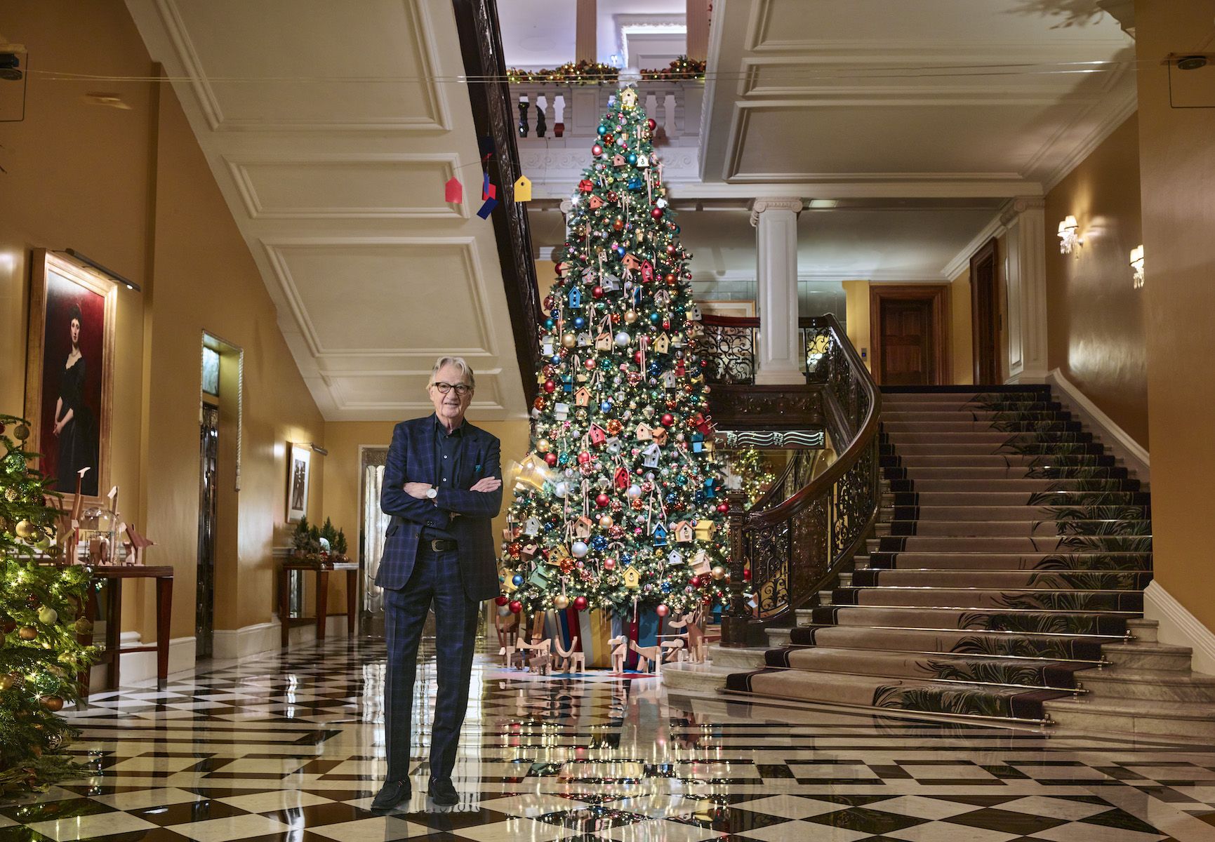 Paul Smith unveils his Claridge’s Christmas tree | Wallpaper*