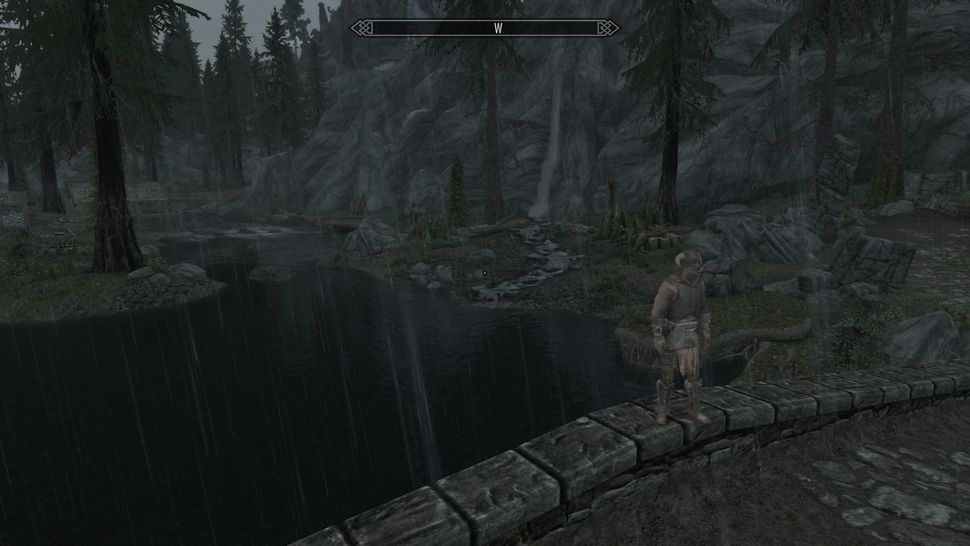 Skyrim super-realistic rainfall mod brings beautifully awful weather to ...