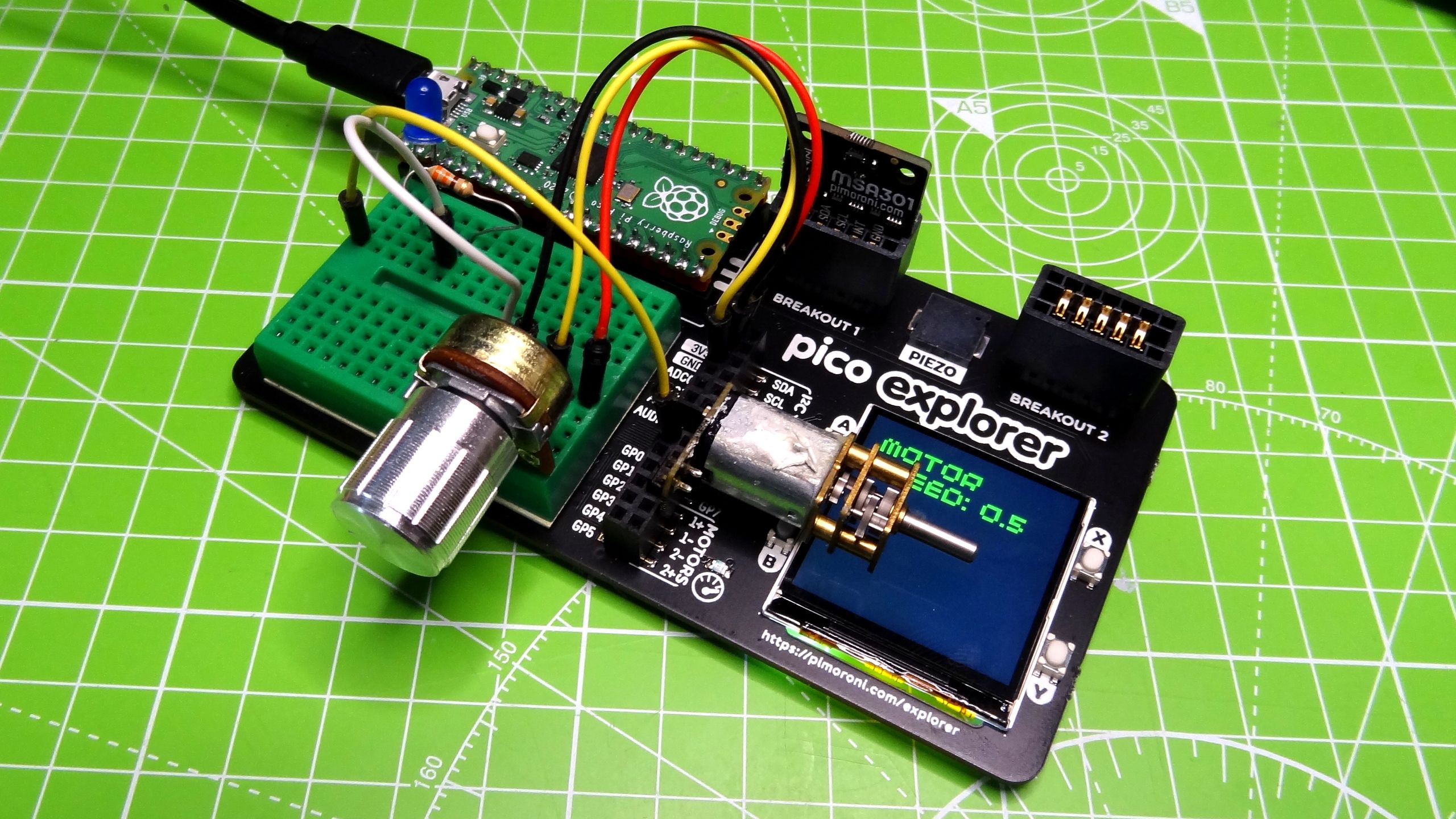 Pimoroni Pico Explorer Base Review: Expanding Your Raspberry Pi Pico ...