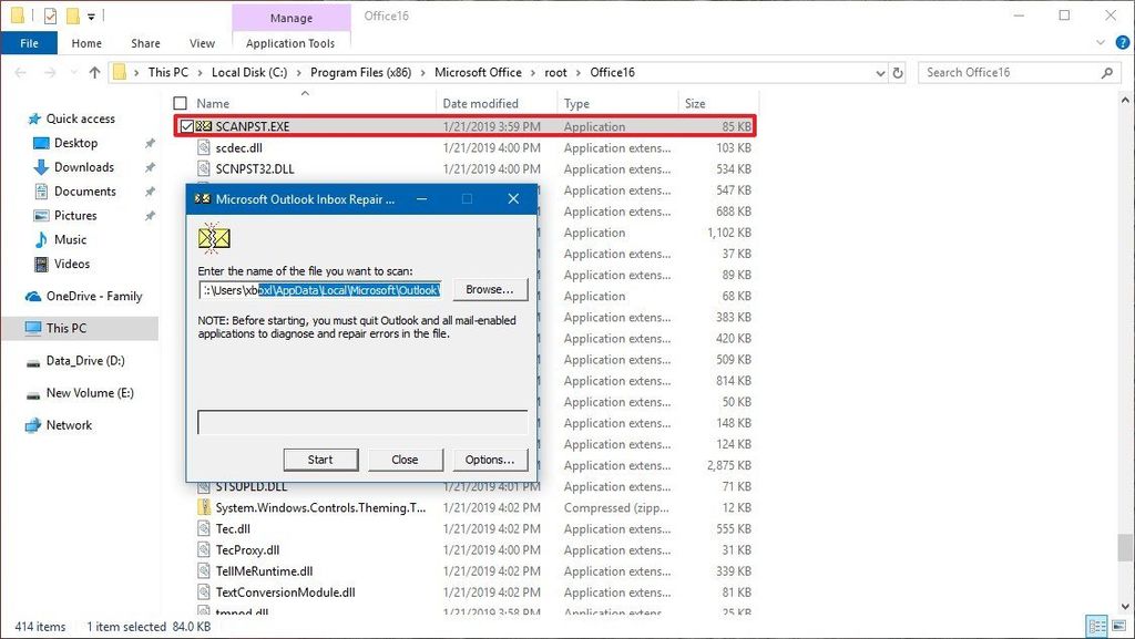 How to fix problems with Outlook .pst and .ost data files | Windows Central