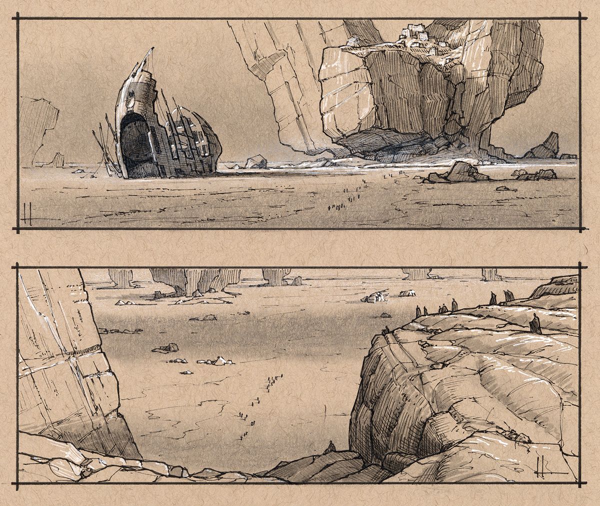 How to achieve scale in your paintings | Creative Bloq