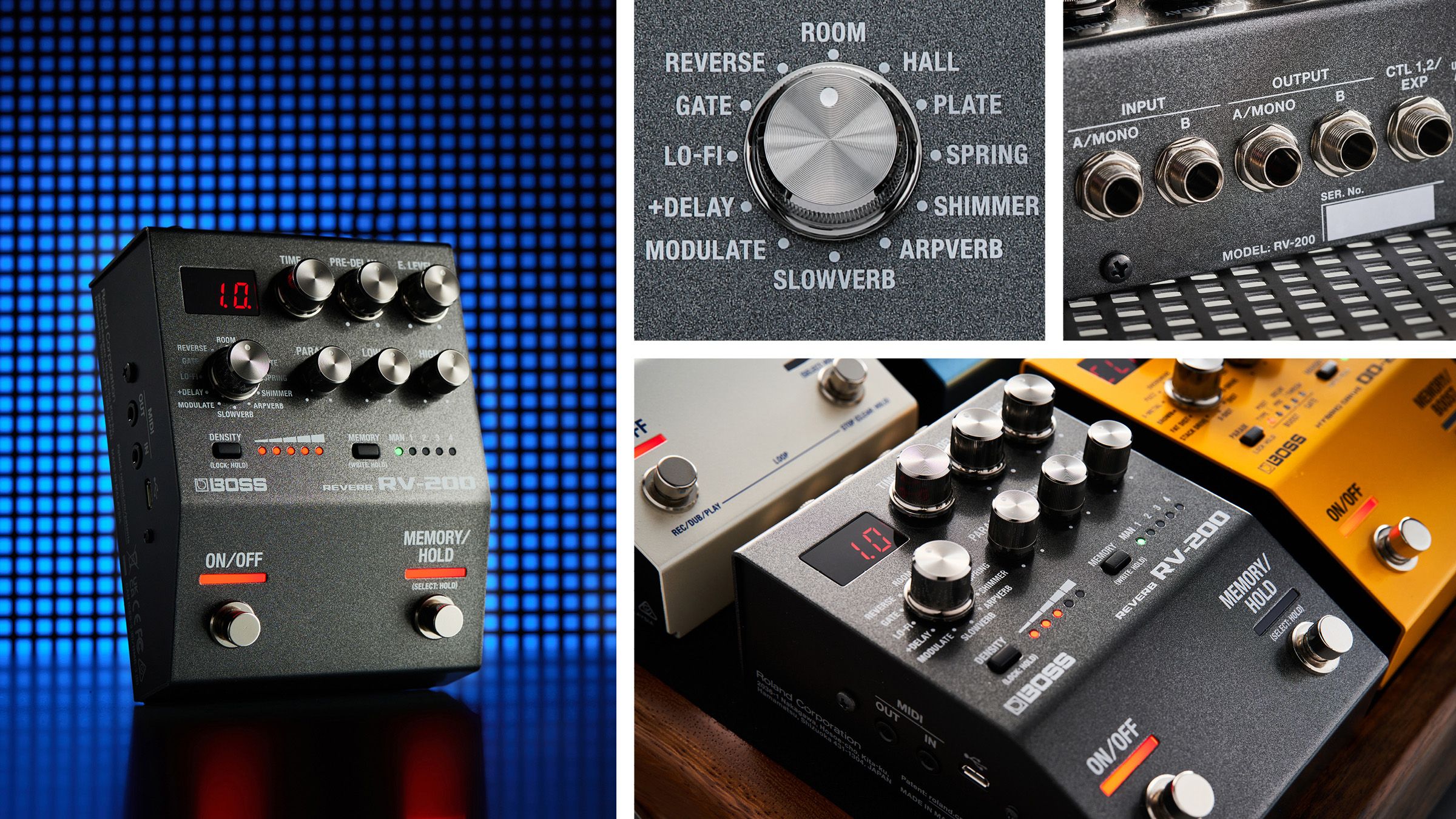 The Boss RV-200 Reverb pedal could be a perfect balance of features ...