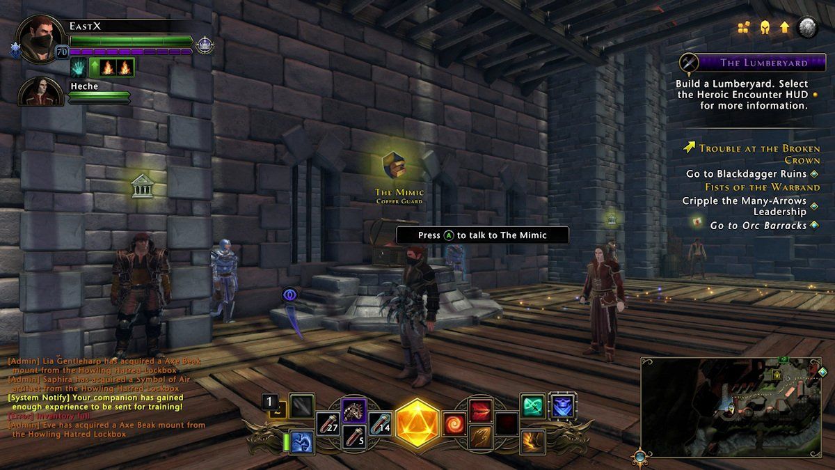 How to create or join a guild in Neverwinter, the free to play Dungeons ...