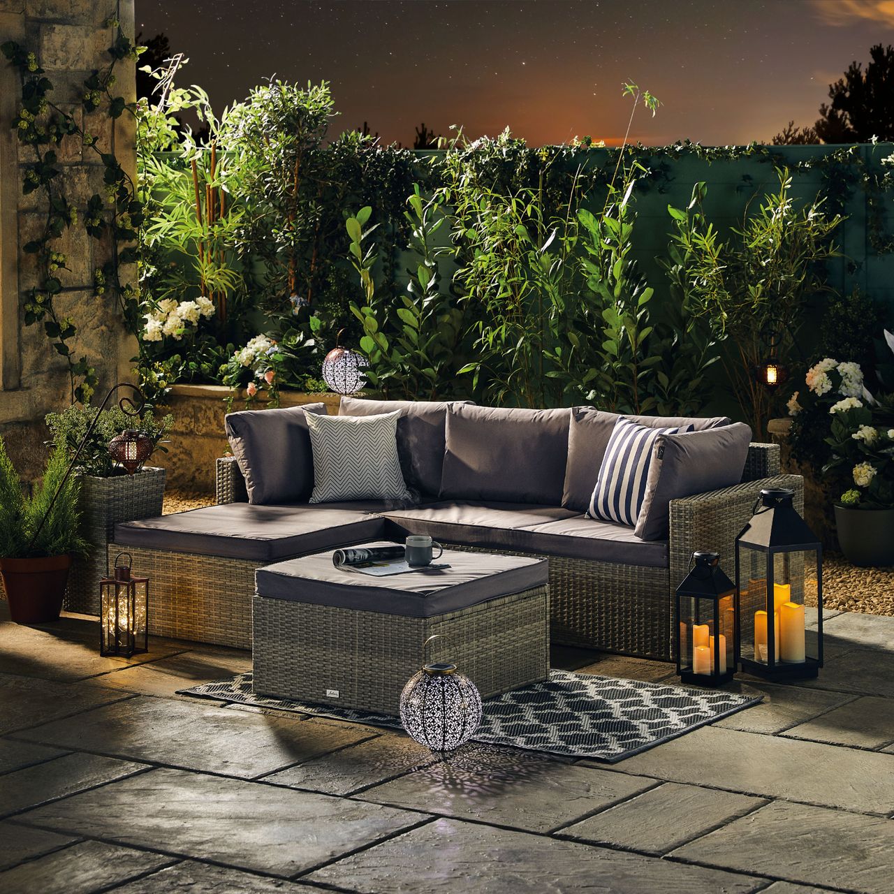 Aldi's sellout rattan corner sofa is returning to stores | Ideal Home