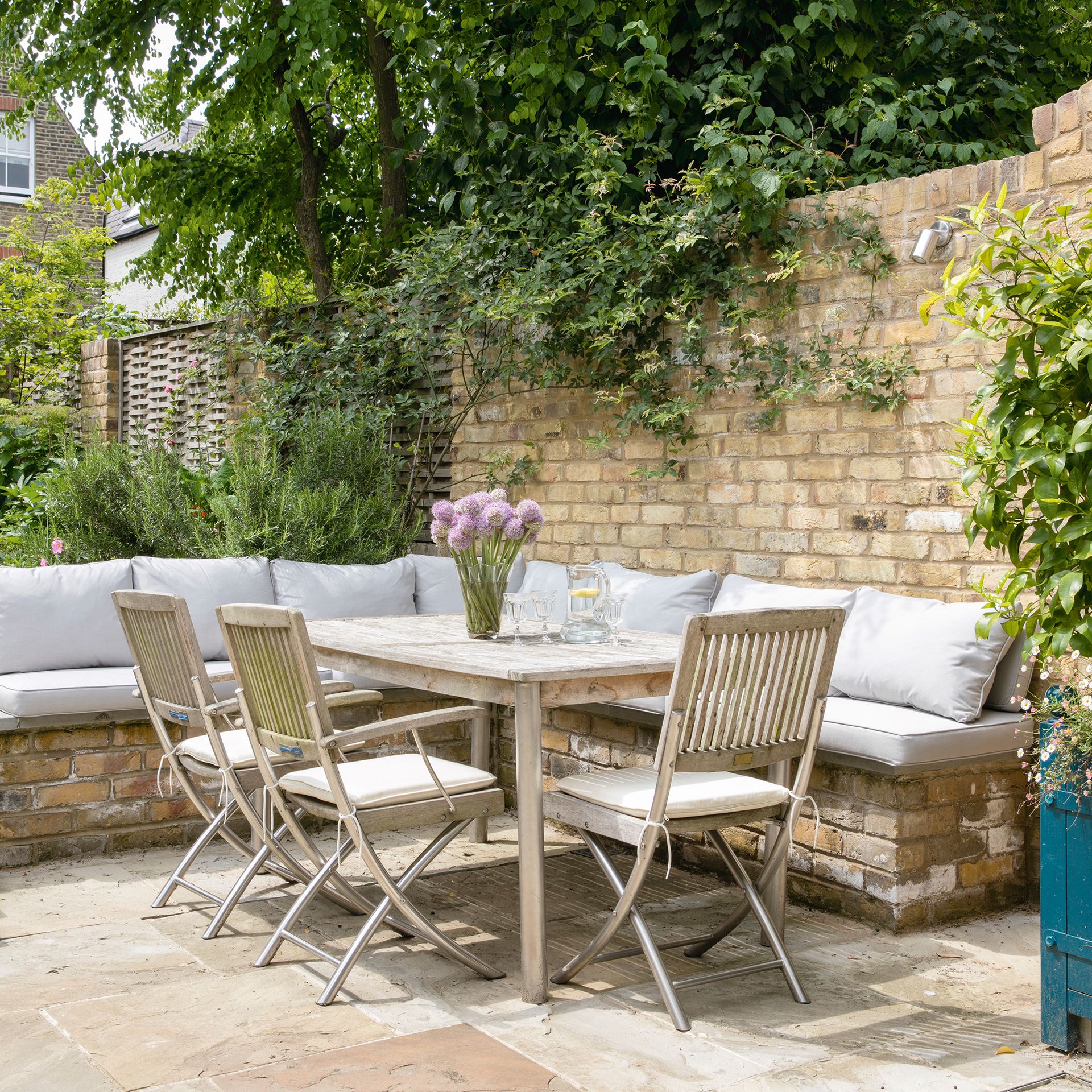 15 small patio ideas for a mighty statement in a mini space | Ideal Home