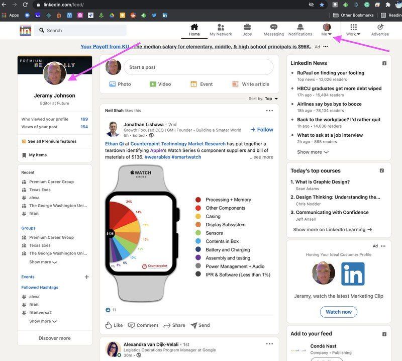 How to add your personal pronouns to your LinkedIn profile | Android ...
