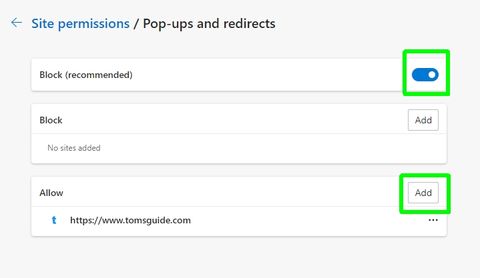 How to disable the pop-up blocker in your browser | Tom's Guide
