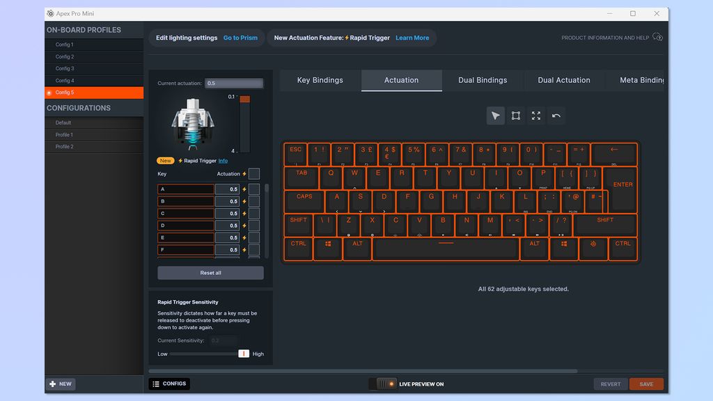 SteelSeries Apex Pro Mini keyboard review | Tom's Guide