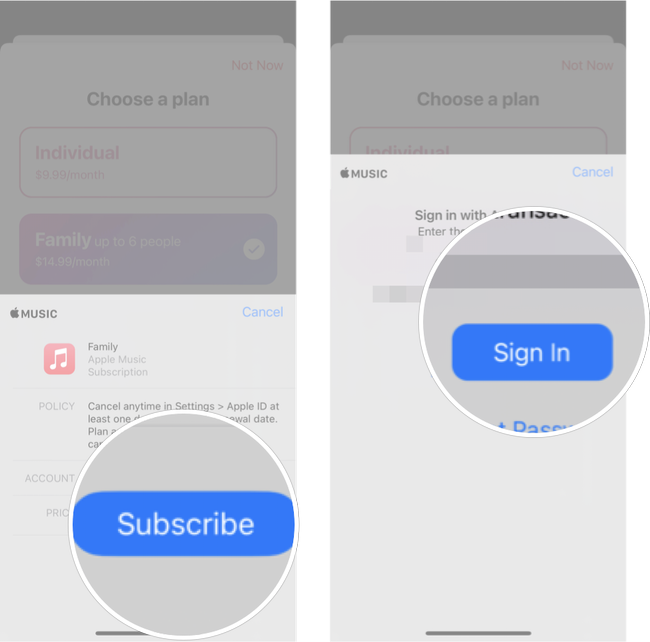 How to sign up and activate an Apple Music family plan | iMore