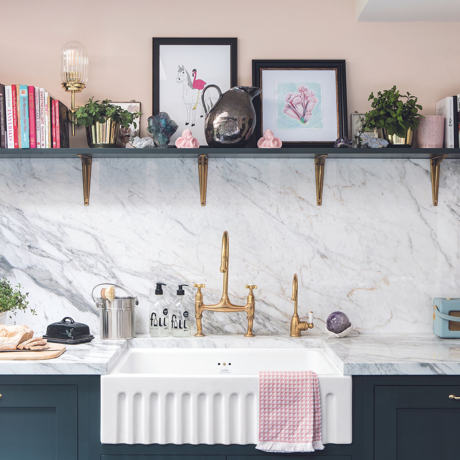 18 Kitchen sink ideas to add style to your washing-up zone | Ideal Home
