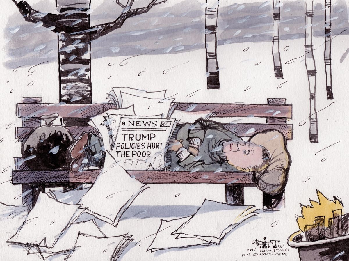 Political cartoon U.S. economy Trump tax | The Week