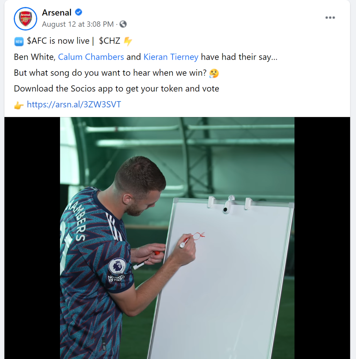Arsenal ads for fan tokens banned for taking advantage of customer ...