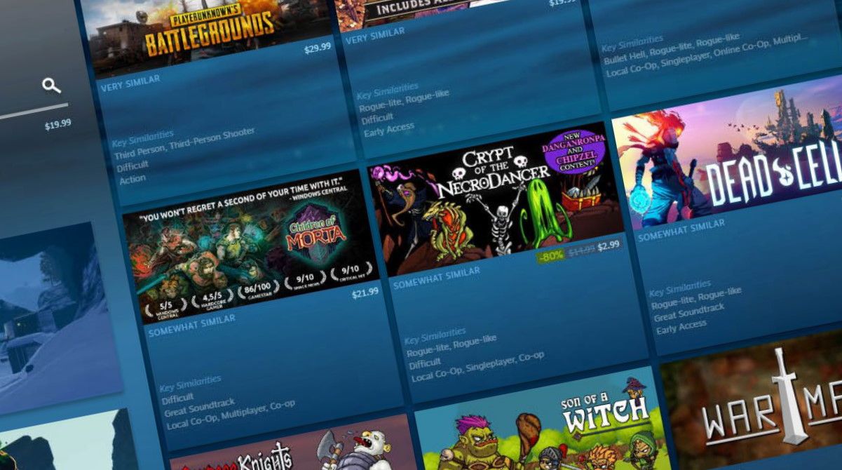 Steam gets a new 'Deep Dive' discovery tool and Community ...