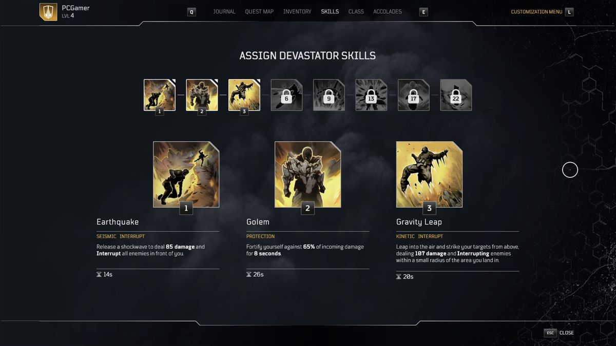 The best Outriders Devastator build | PC Gamer