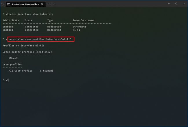 How to manage wireless networks with Command Prompt on Windows 10 ...
