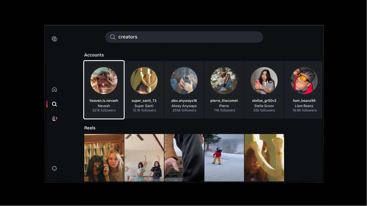 After going all-in on vertical video, Instagram is now coming to TVs ...